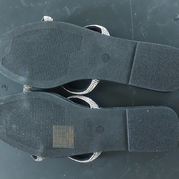 Berness | Shoes | Brand New Never Worn Gorgeous Rhinestone Strap ...